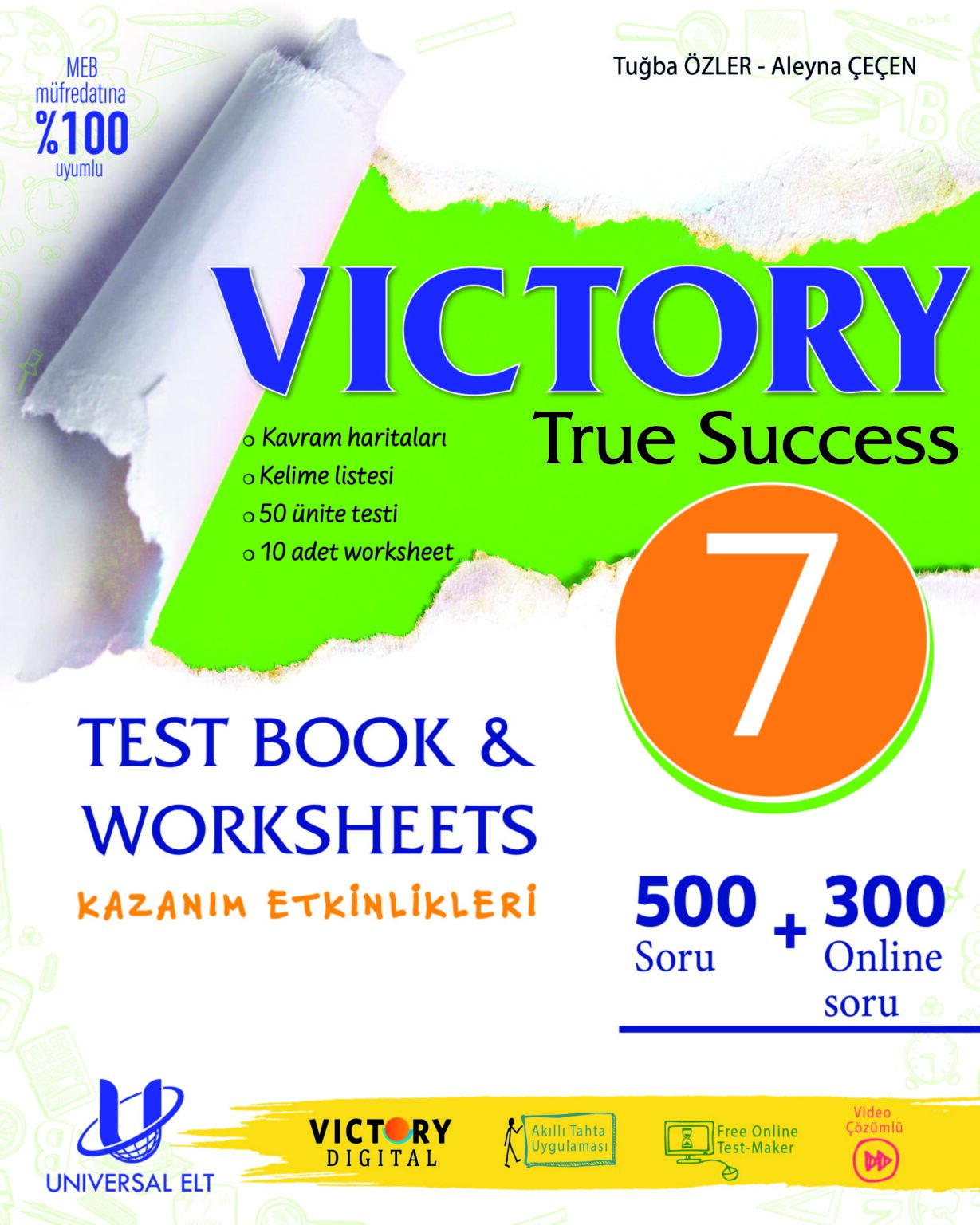 Victory 7 True Success Test Book & Worksheets – Universal ELT
